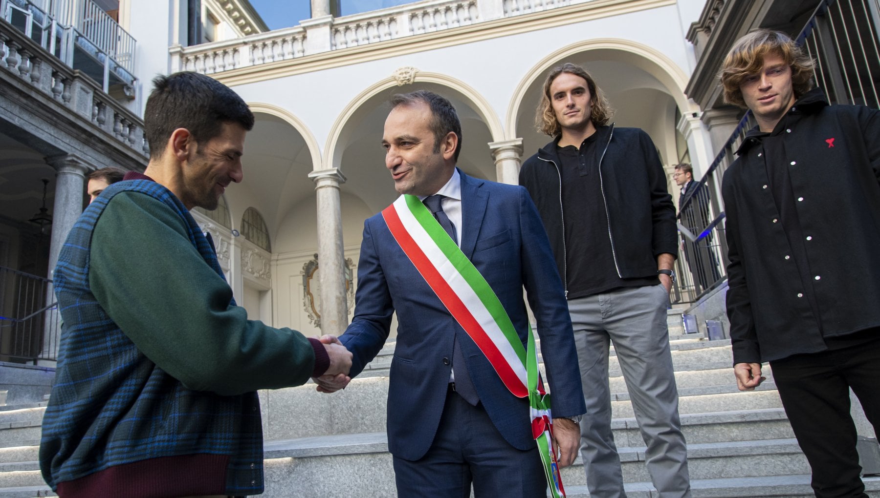 Tra un’amatriciana e un allenamento i big del tennis scoprono Torino ...
