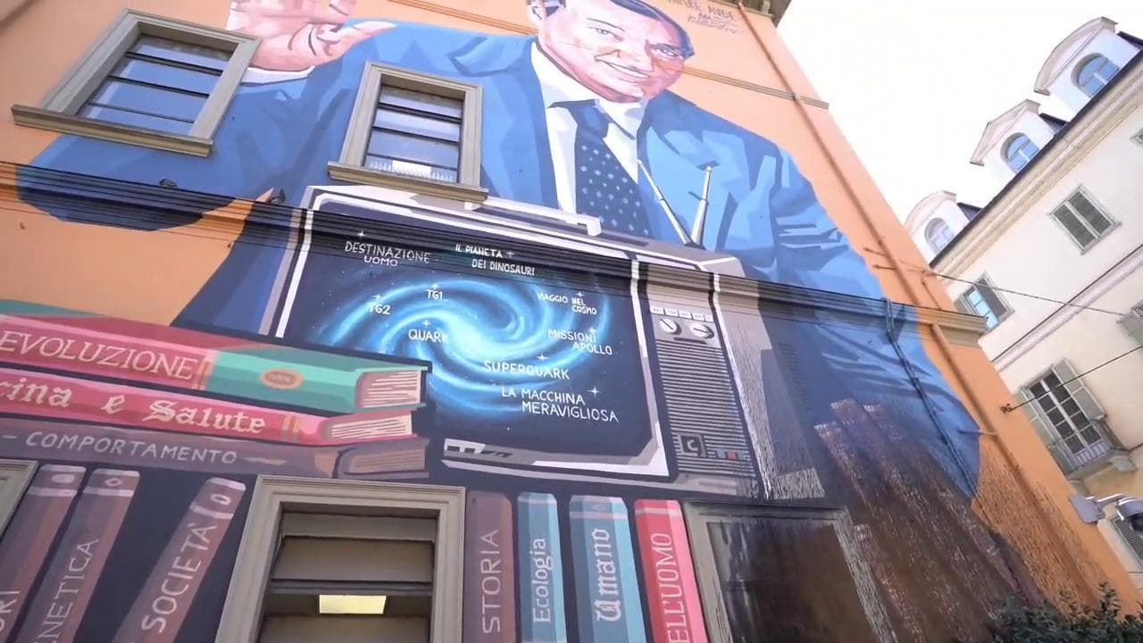 Blitz con vernice degli anarchici a Torino: sfregiato il murale ...
