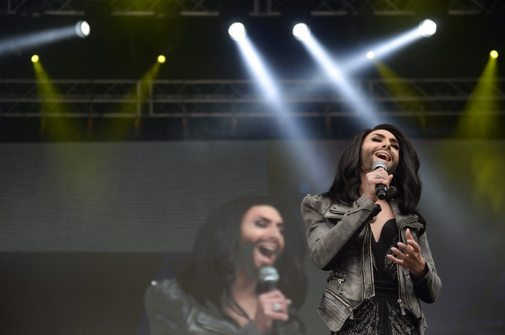 Eurovision, vince Conchita la drag queen con la barba - la Repubblica