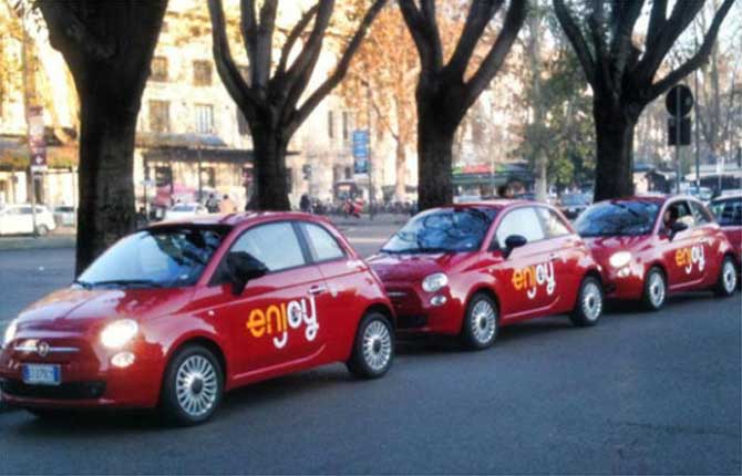 Enjoy, car sharing da record - Repubblica.it