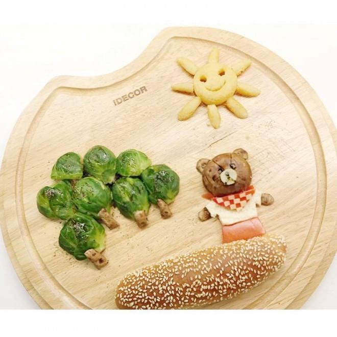Food Art, sul tagliere le delizie vegetariane di Sim C ispirate ai ...