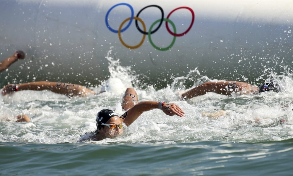 Rio 2016, Rachele Bruni argento nei 10 km femminili: squalificata l ...