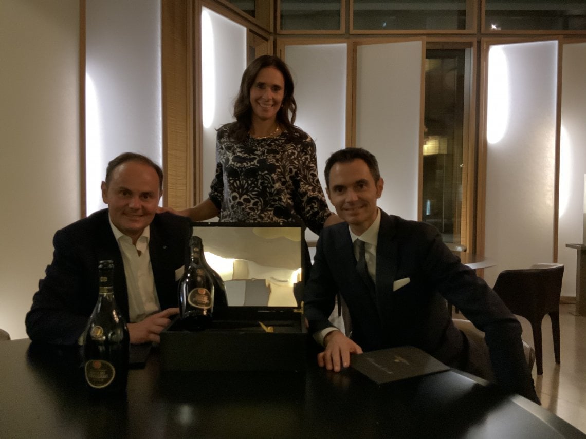 La famiglia Lunelli presenta Giulio Ferrari Collezione 2001 - la Repubblica