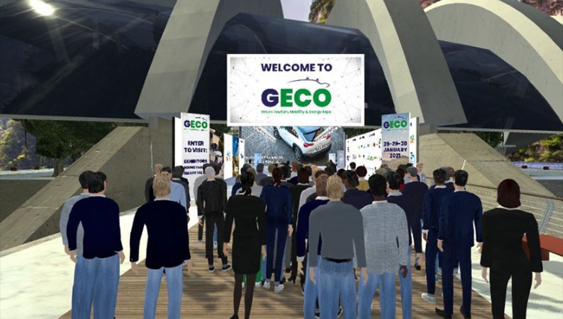 Geco Expo si sdoppia e fa scuola con gli avatar - la Repubblica