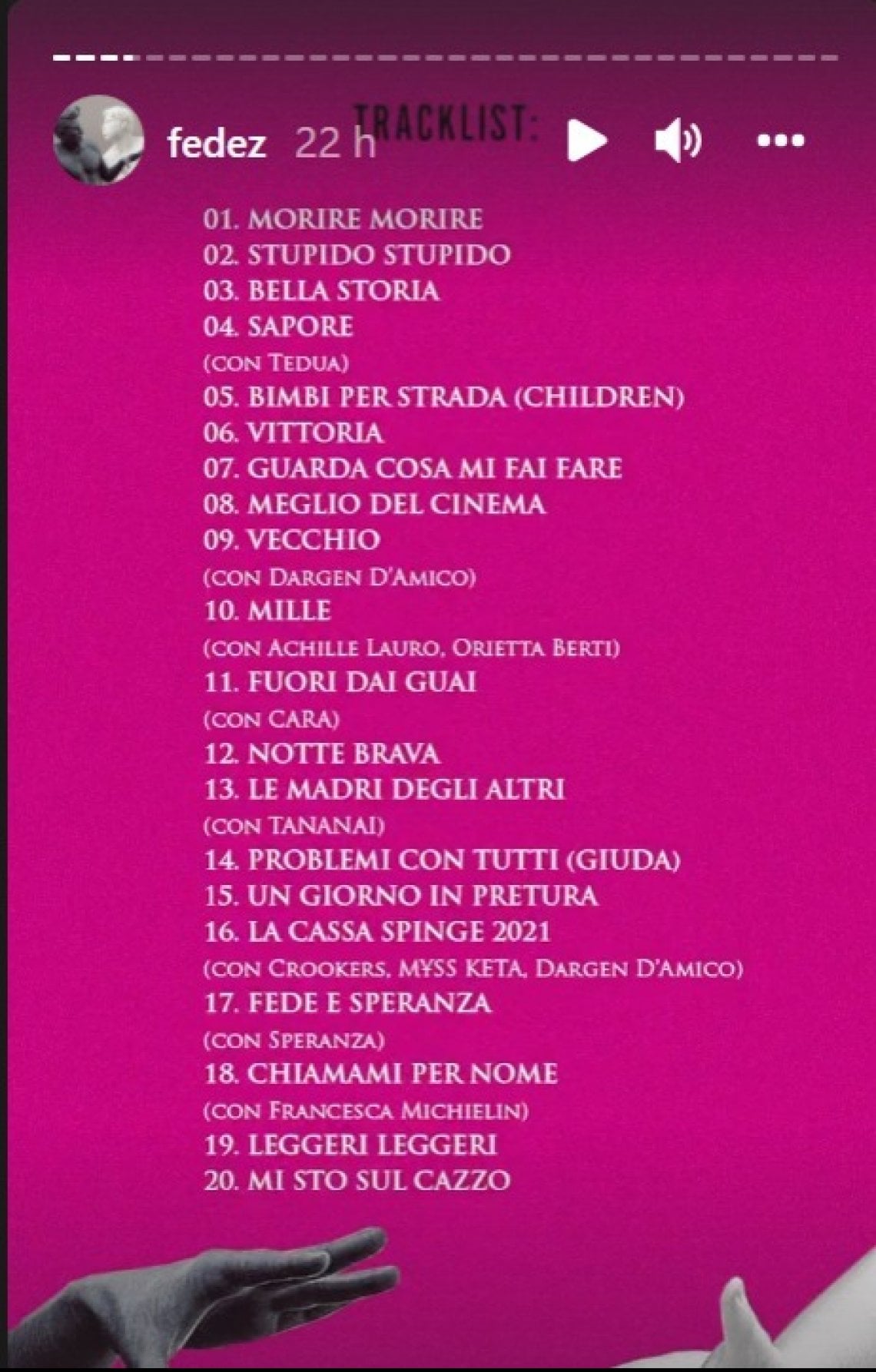 Fedez annuncia il nuovo album 'Disumano' - la Repubblica