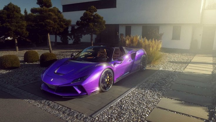 Un'altra Ferrari 'famolo strano' color viola - la Repubblica