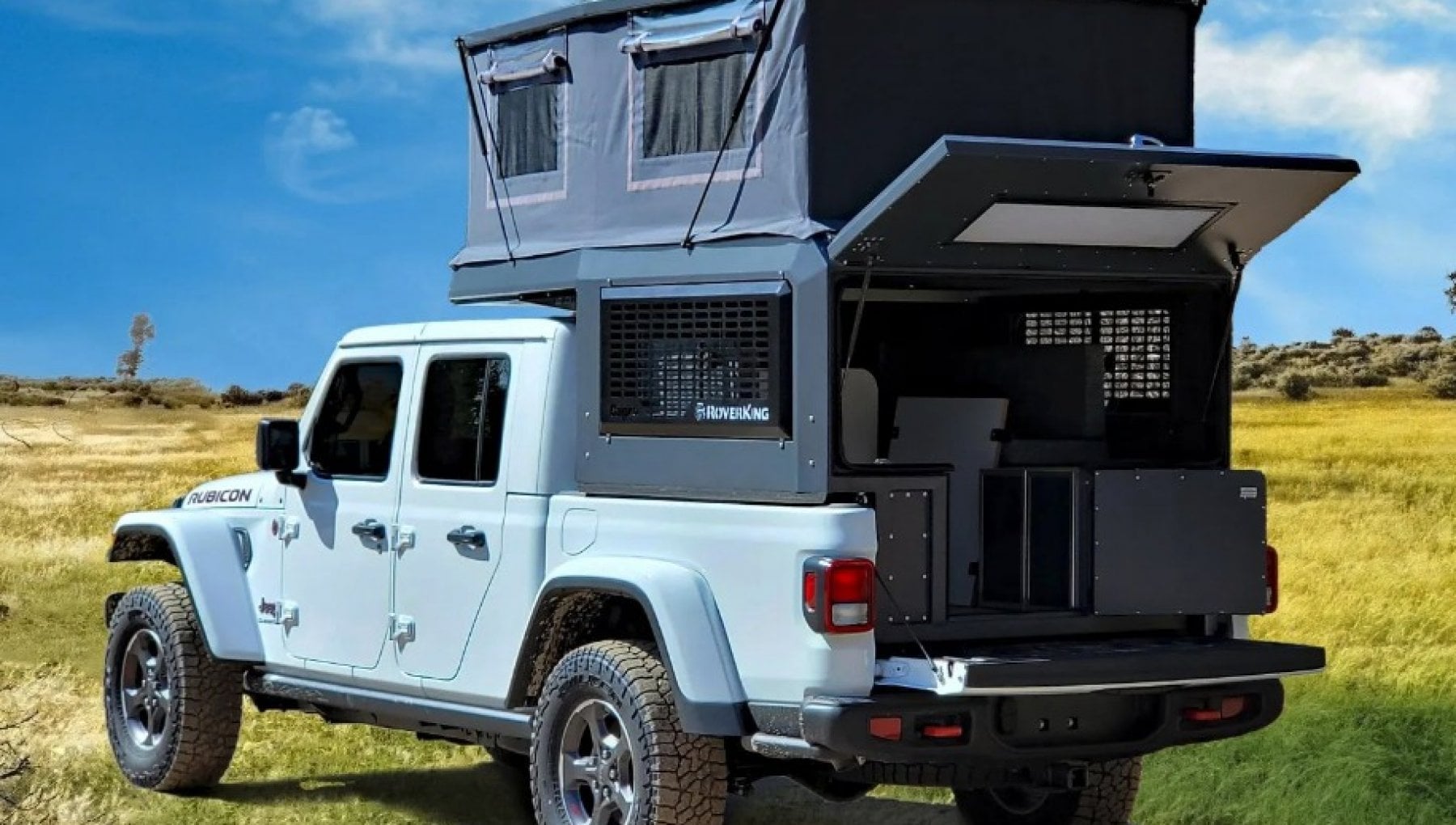 Vuoi che il pick-up diventi un camper? Basta una Capra - la Repubblica