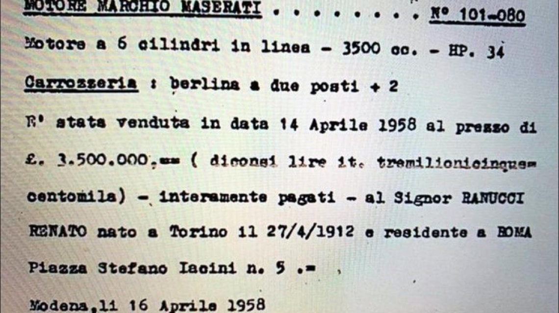 Rascel il corazziere e la sua Maserati. Ora finita all'asta - la Repubblica