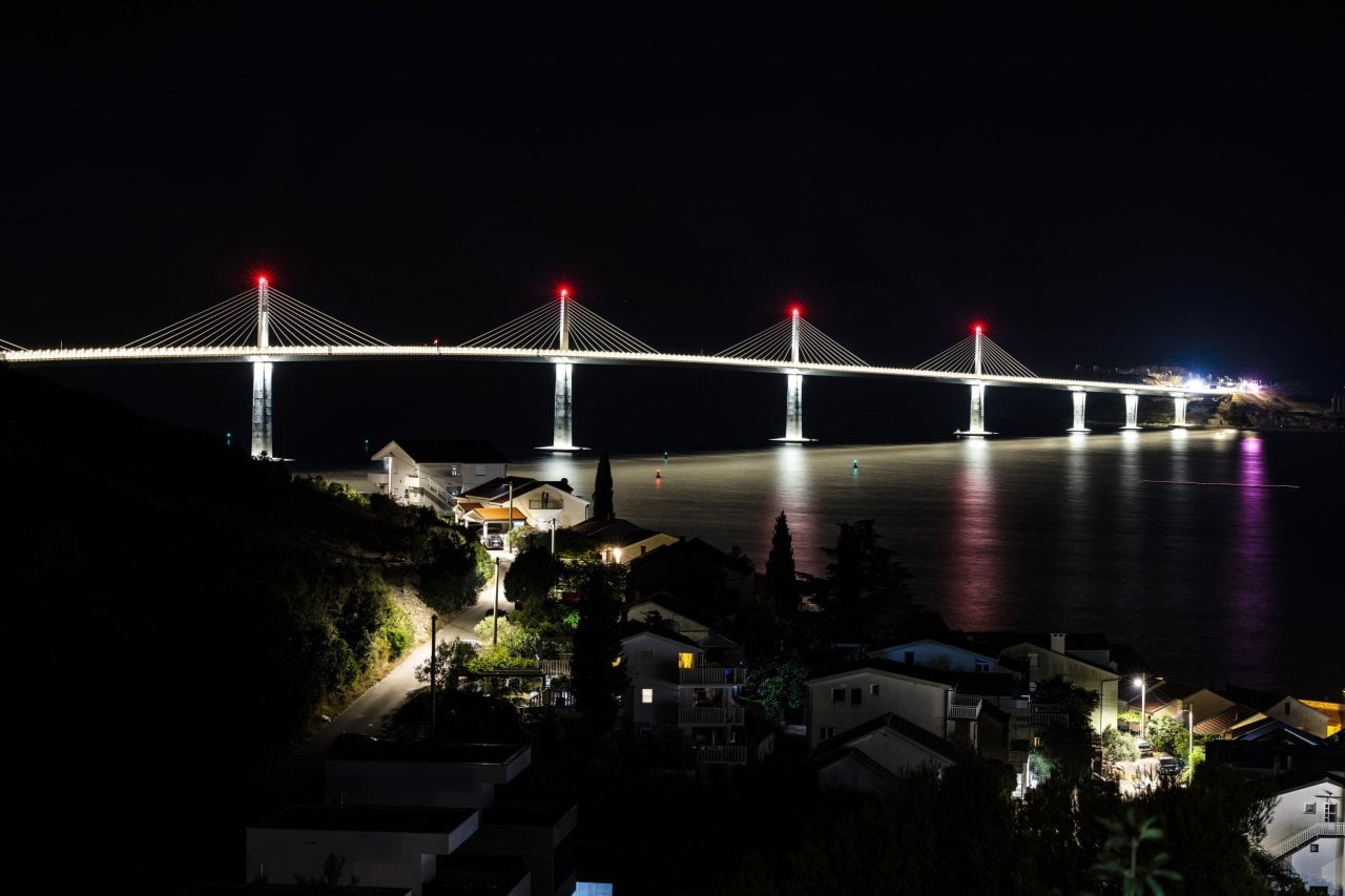 Croazia, inaugurato il ponte di Sabbioncello: Ragusa e il sud del Paese ...