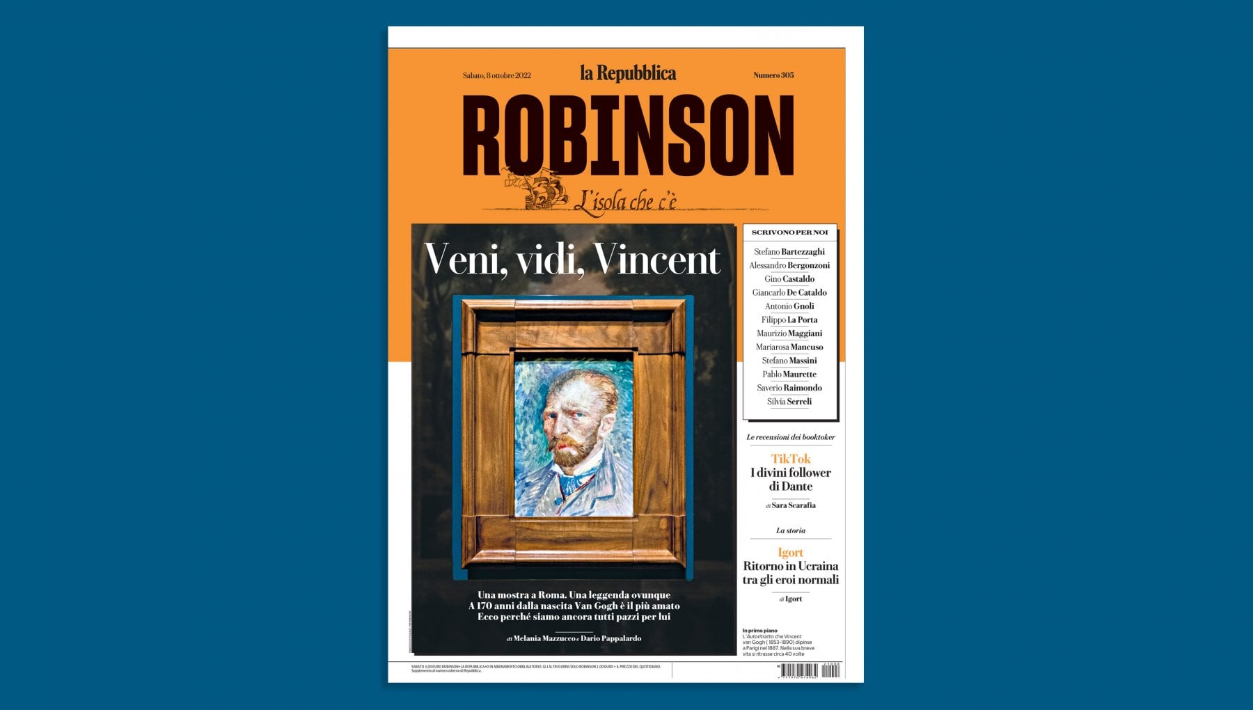 Tutti pazzi per Van Gogh. Sul nuovo Robinson - la Repubblica