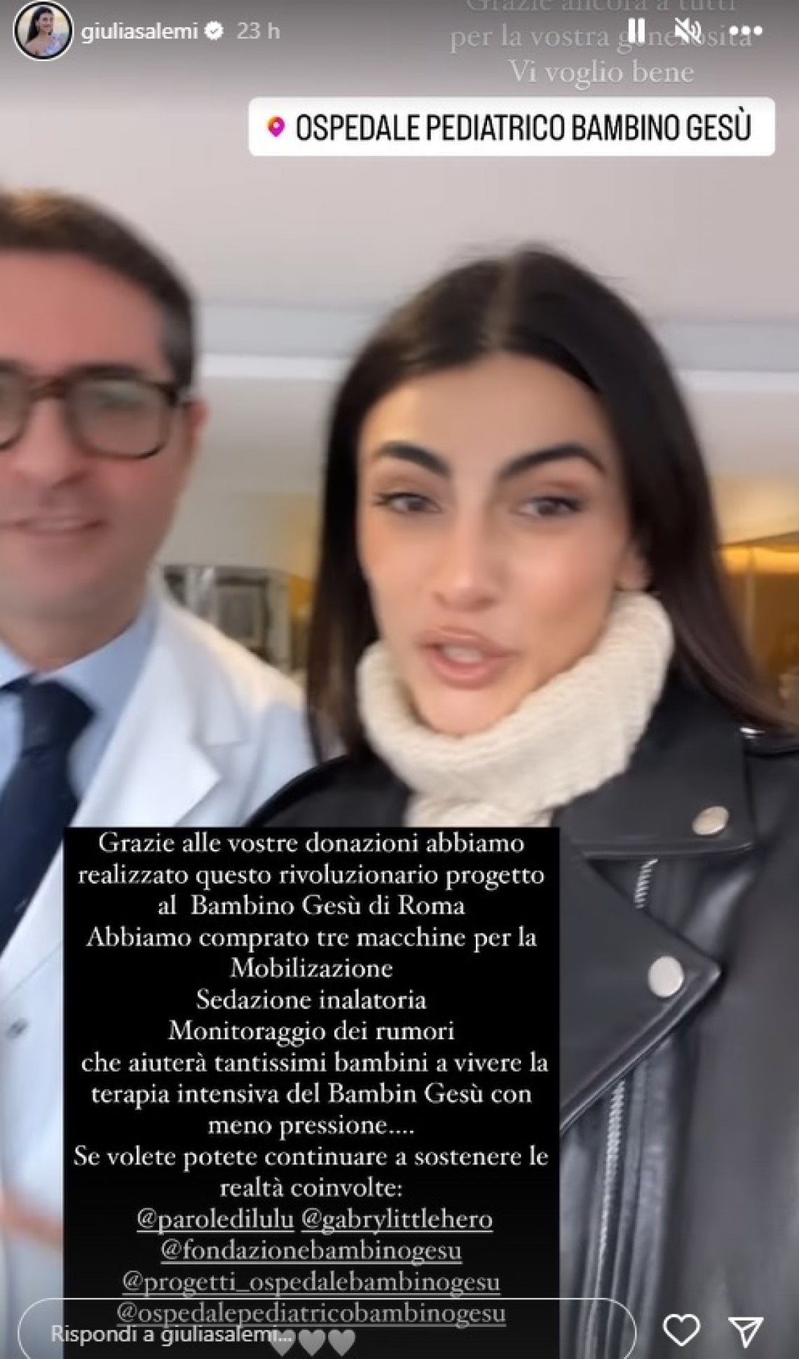 Giulia Salemi, coi soldi raccolti per il compleanno regala tre ...