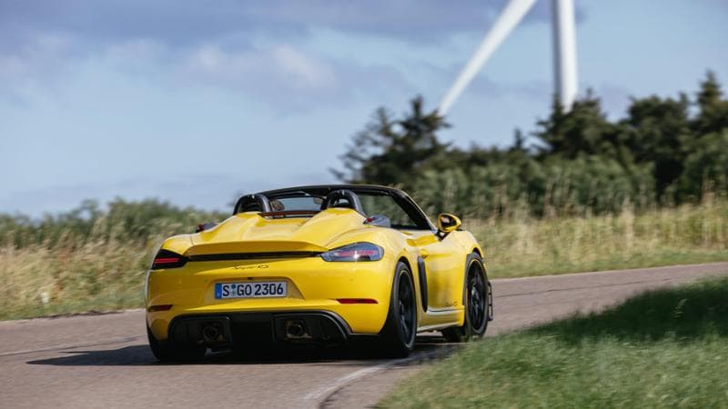 Porsche 718 Spyder RS, la roadster senza compromessi da 308 km/h con il ...