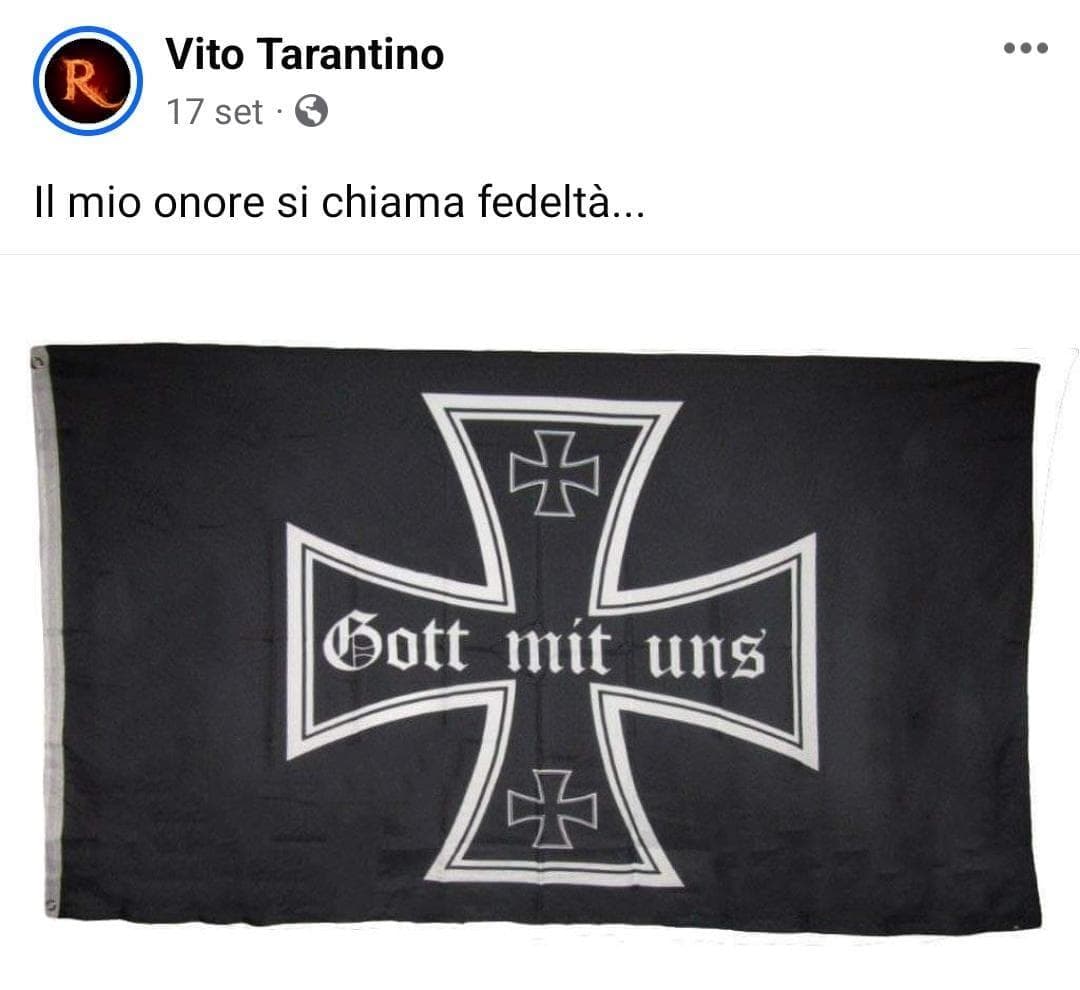 Tatuaggi su Mussolini e slogan nazisti: l’imbarazzante profilo del ...