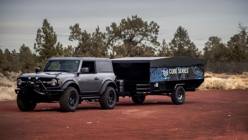 Cube Series Trailer, basta premere un pulsante e il rimorchio diventa ...