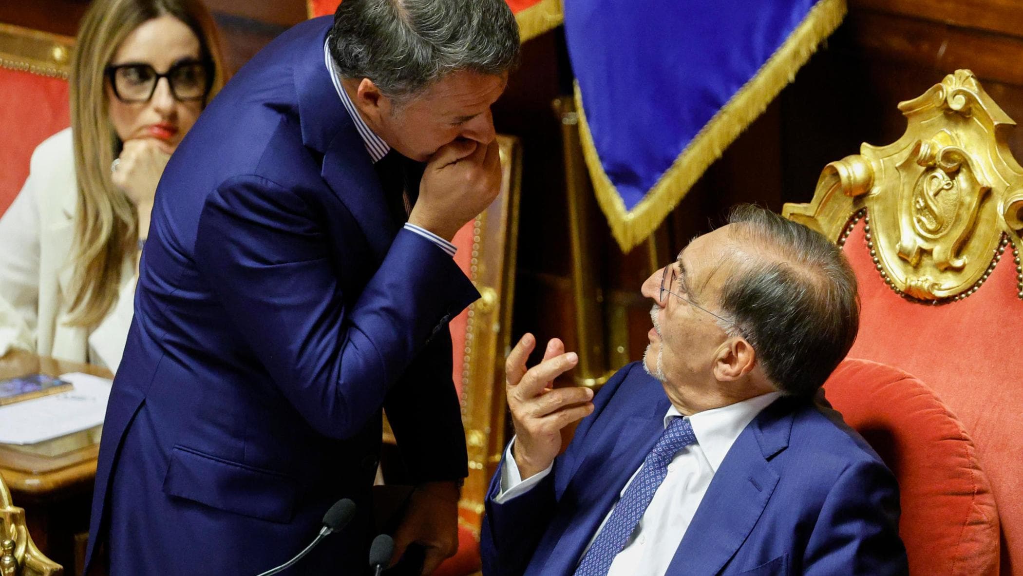 Lite In Senato Tra Renzi E Giuli La Russa Difende Il Ministro E Il