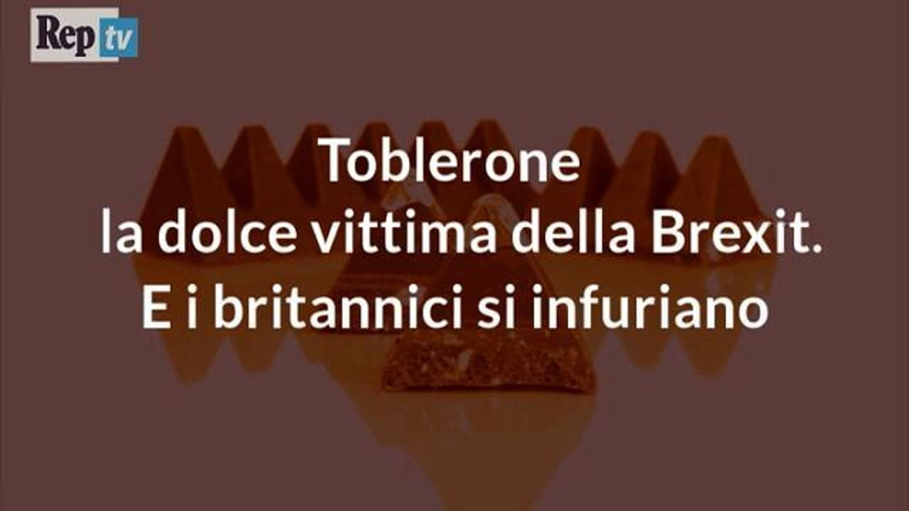 Toblerone, la dolce vittima della Brexit: nel Regno Unito la barretta ...