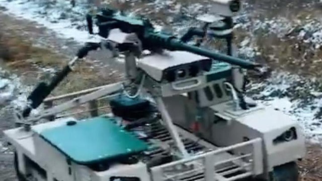 Ucraina: le forze armate presentano Droid, il nuovo robot da ...