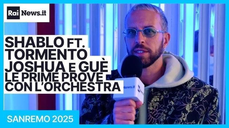 Shablo a Sanremo 2025 in gara con "La mia parola" - la Repubblica