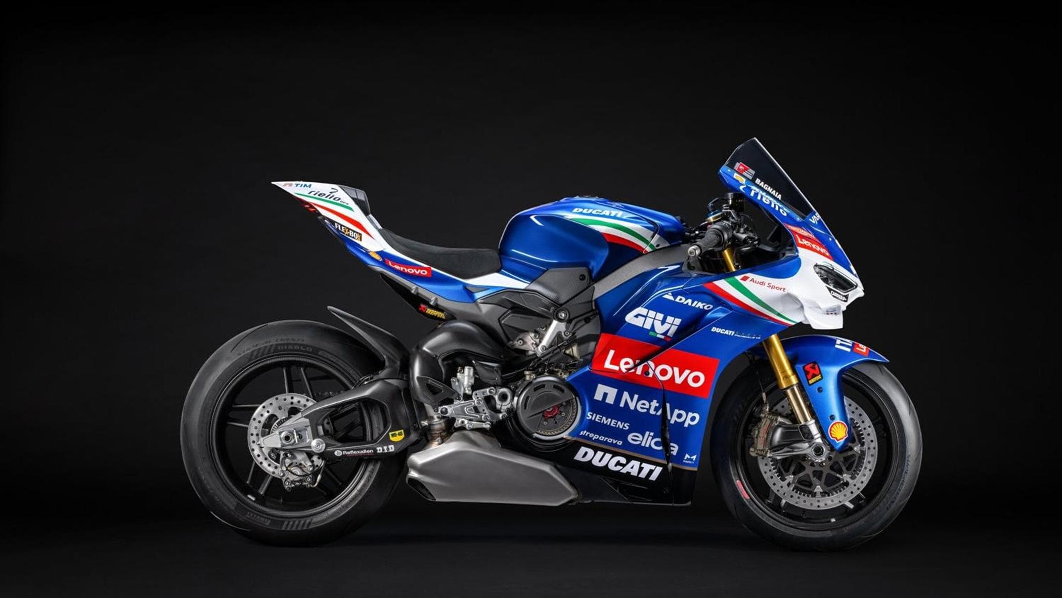 Ducati Panigale V4 Tricolore Italia, una special per sognare la MotoGp ...