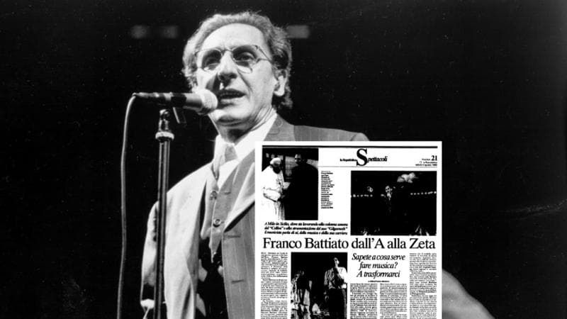 Franco Battiato oggi avrebbe compiuto 80 anni - la Repubblica