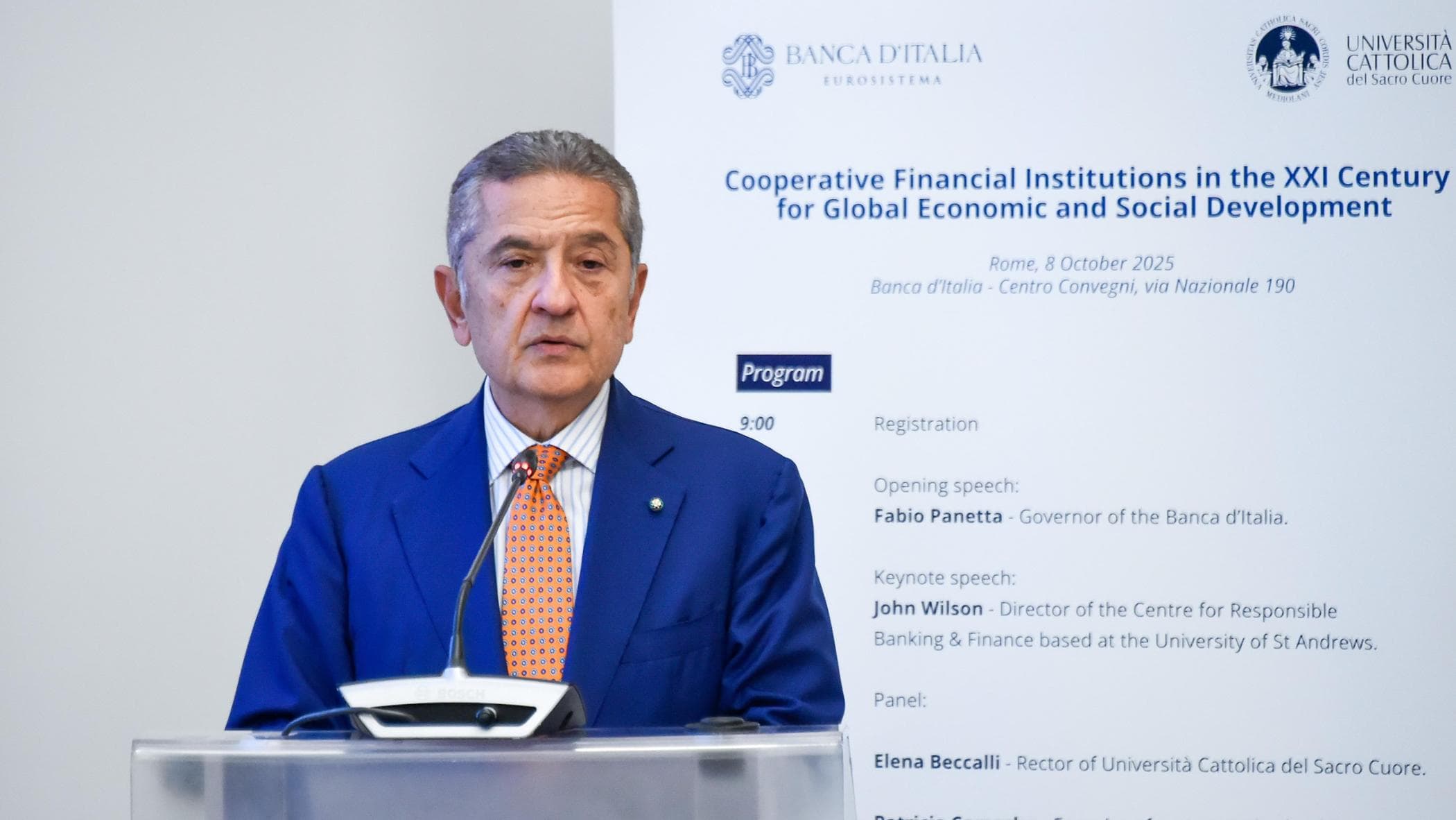 Panetta: “Il credito cooperativo deve evolversi, modello a rischio ...