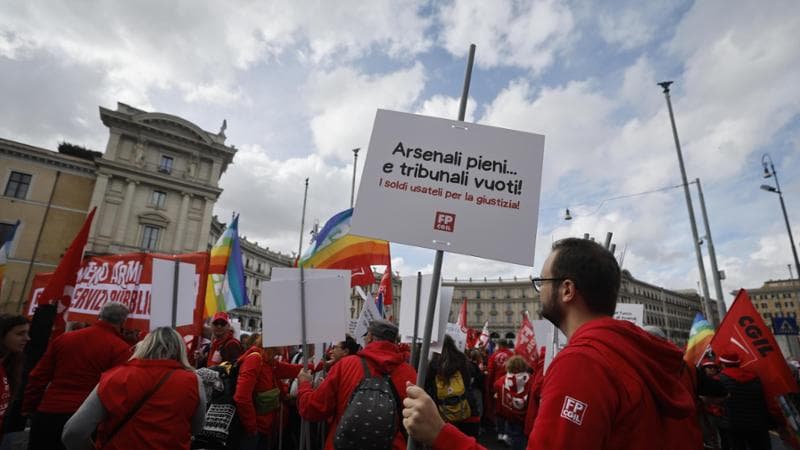 Manifestazione Cgil oggi a Roma in diretta | Landini: “Sciopero? Non lo ...