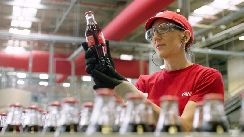 Coca-Cola, primo datore di lavoro nelle bibite e bevande con una ...