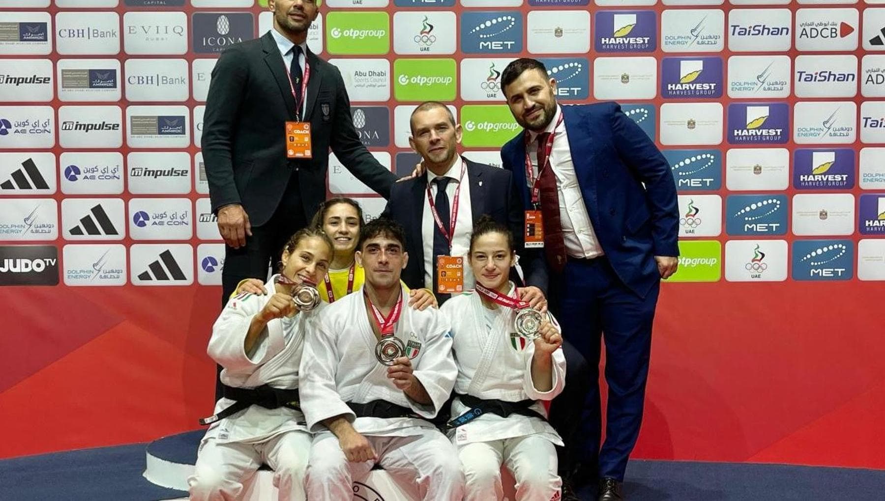 Judo, Italia forte ad Abu Dhabi: Carnà argento, bronzo per Giuffrida e ...