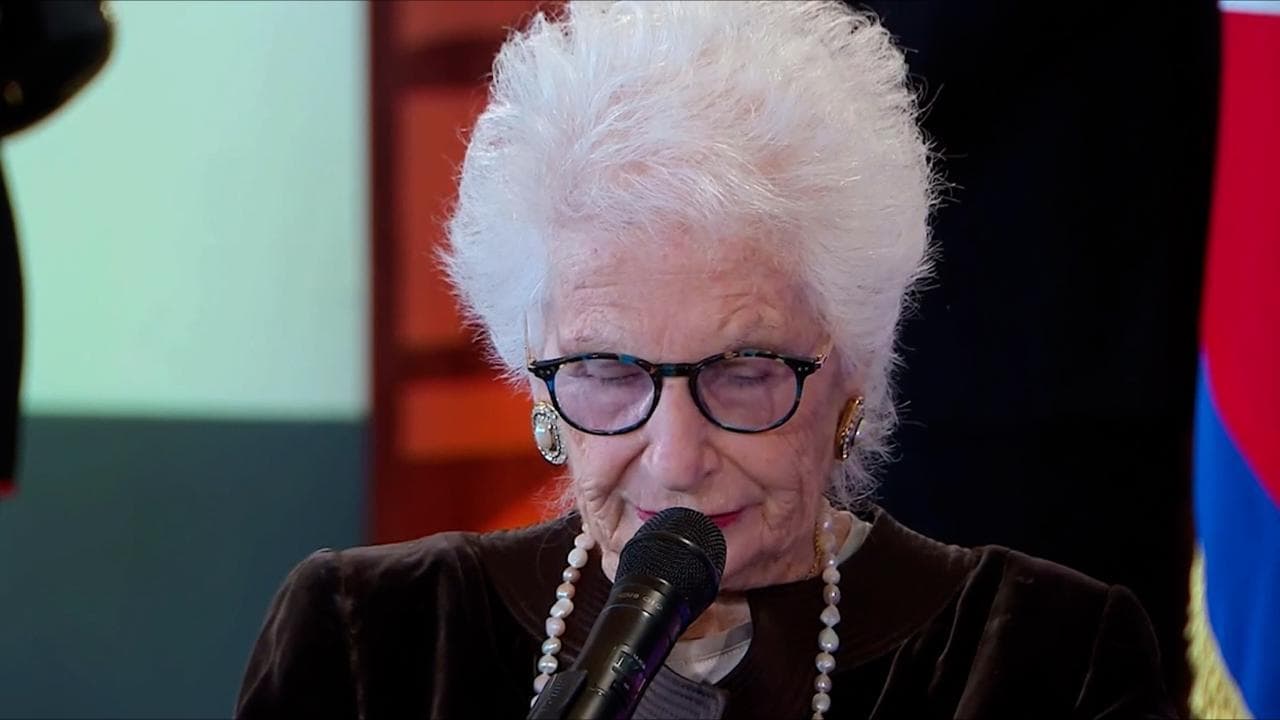 Liliana Segre cita Chaplin: "Tra nuovi Grandi Dittatori, la speranza è ...