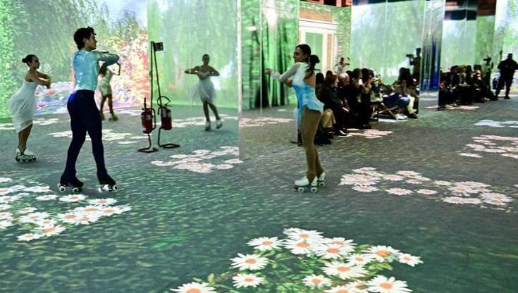 A Milano Claude Monet Skate Experience, tra pattinaggio e arte - la ...