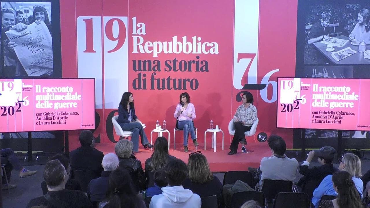 Rep50, Colarusso, D'Aprile, Lucchini: "Guerre narrate per immagini ...