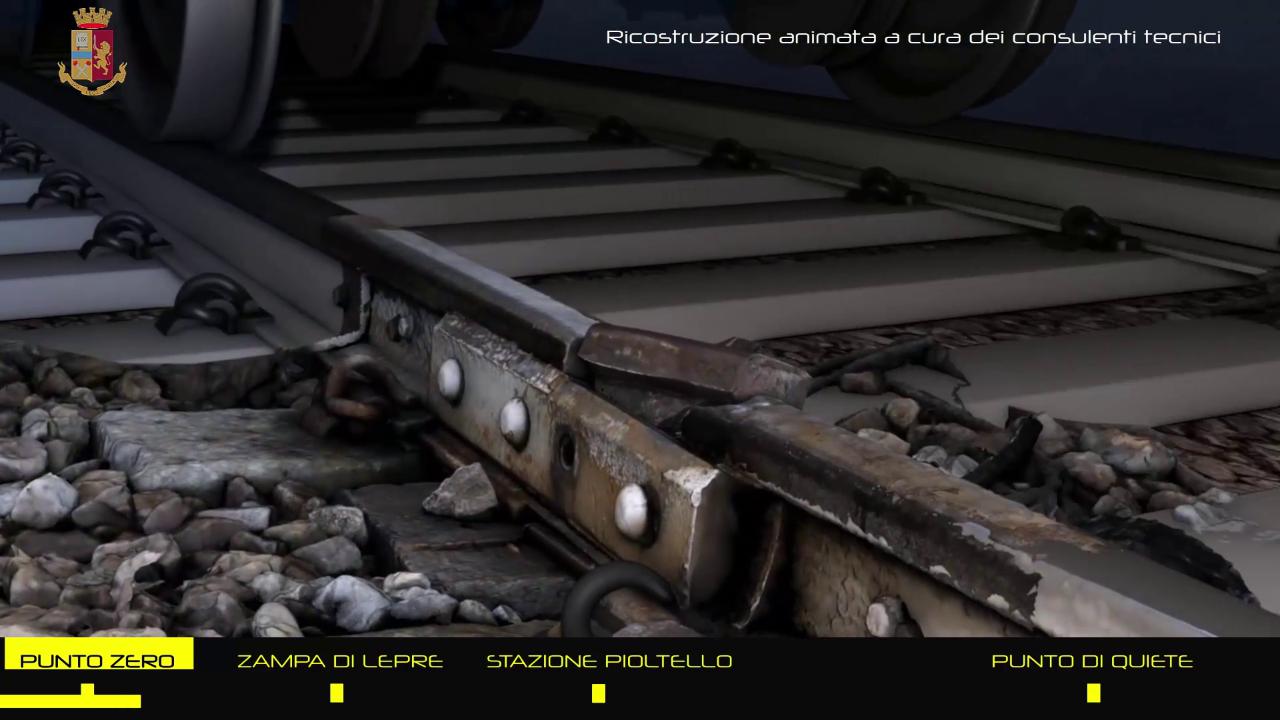 Milano, la ricostruzione animata in 3D del disastro ferroviario di ...