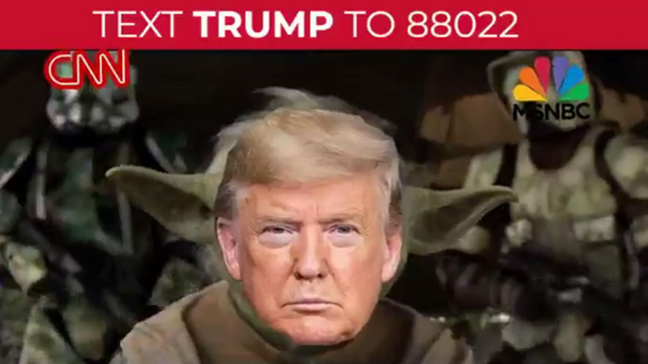 Trump diventa Yoda in un suo video su Twitter e decapita i canali tv di ...