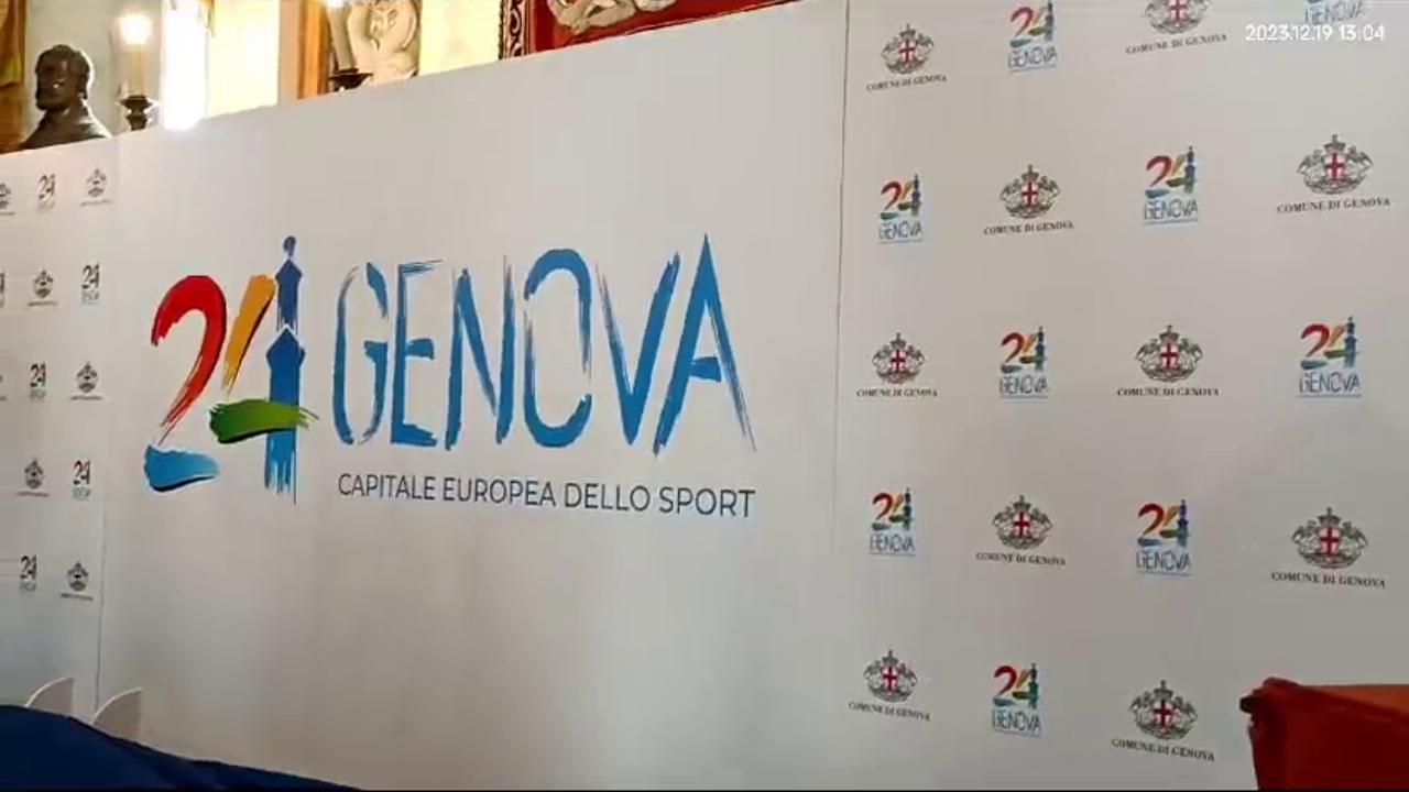 Genova, svelato il logo di Genova Capitale europea dello Sport 2024 ...
