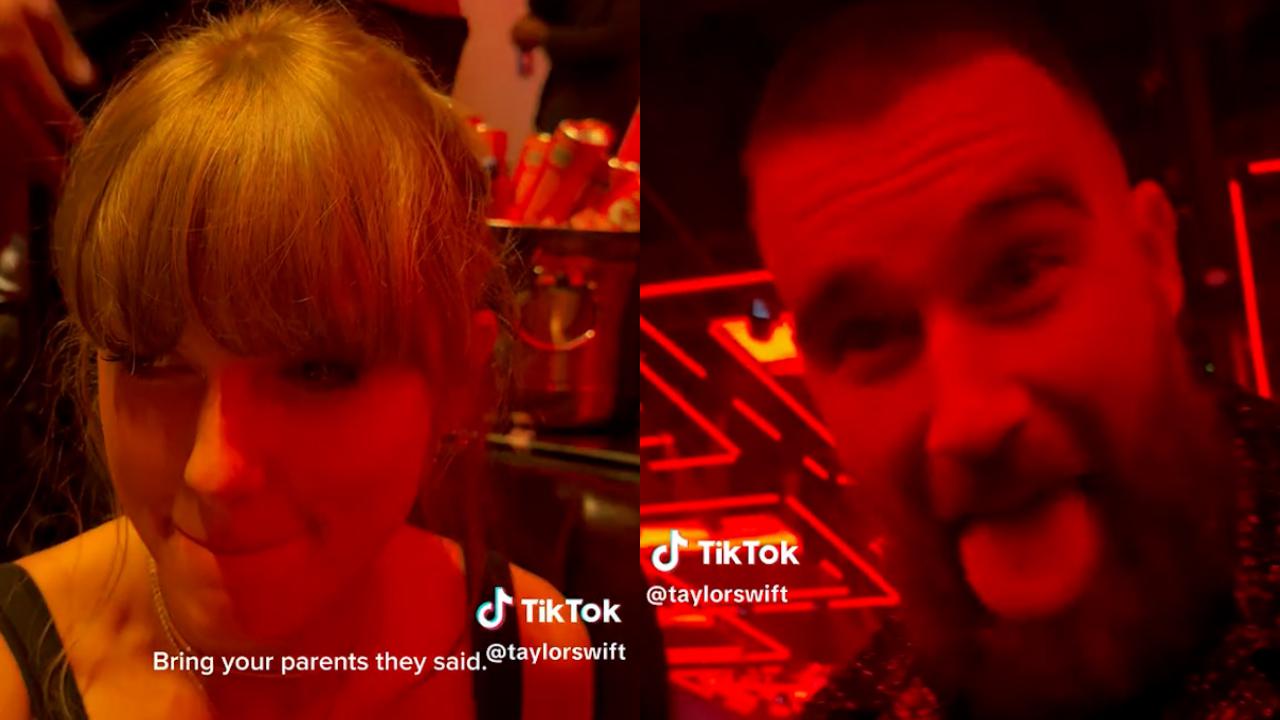 La strana serata di Taylor Swift, in discoteca con i genitori e il ...