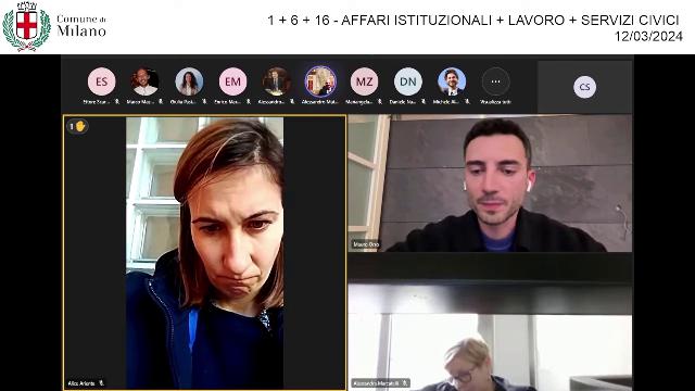 Il consigliere forzista De Chirico segue la Commissione guidando in ...