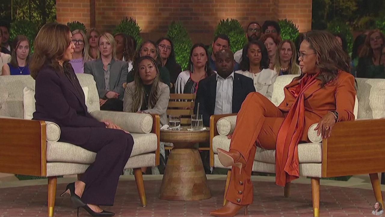 Kamala Harris a Oprah Winfrey: "Sì, ho un'arma. Se un intruso entra in ...