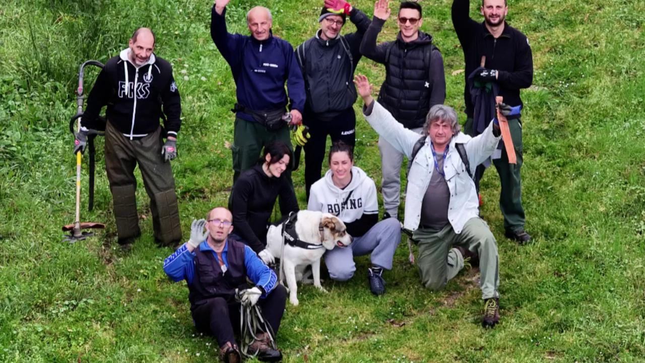 Massa: la canina Terry, dispersa nel bosco, recuperata con il drone ...