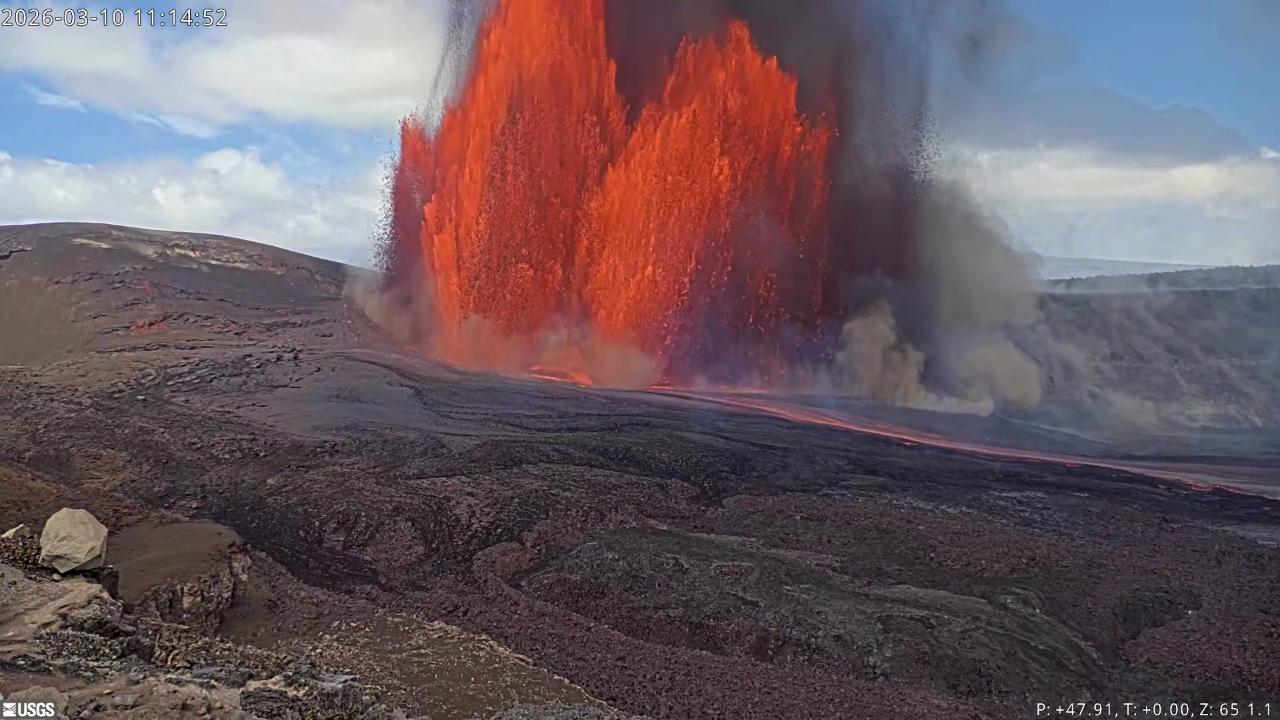 Hawaii, erutta il vulcano Kilauea: le fontane di lava superano i 300 ...